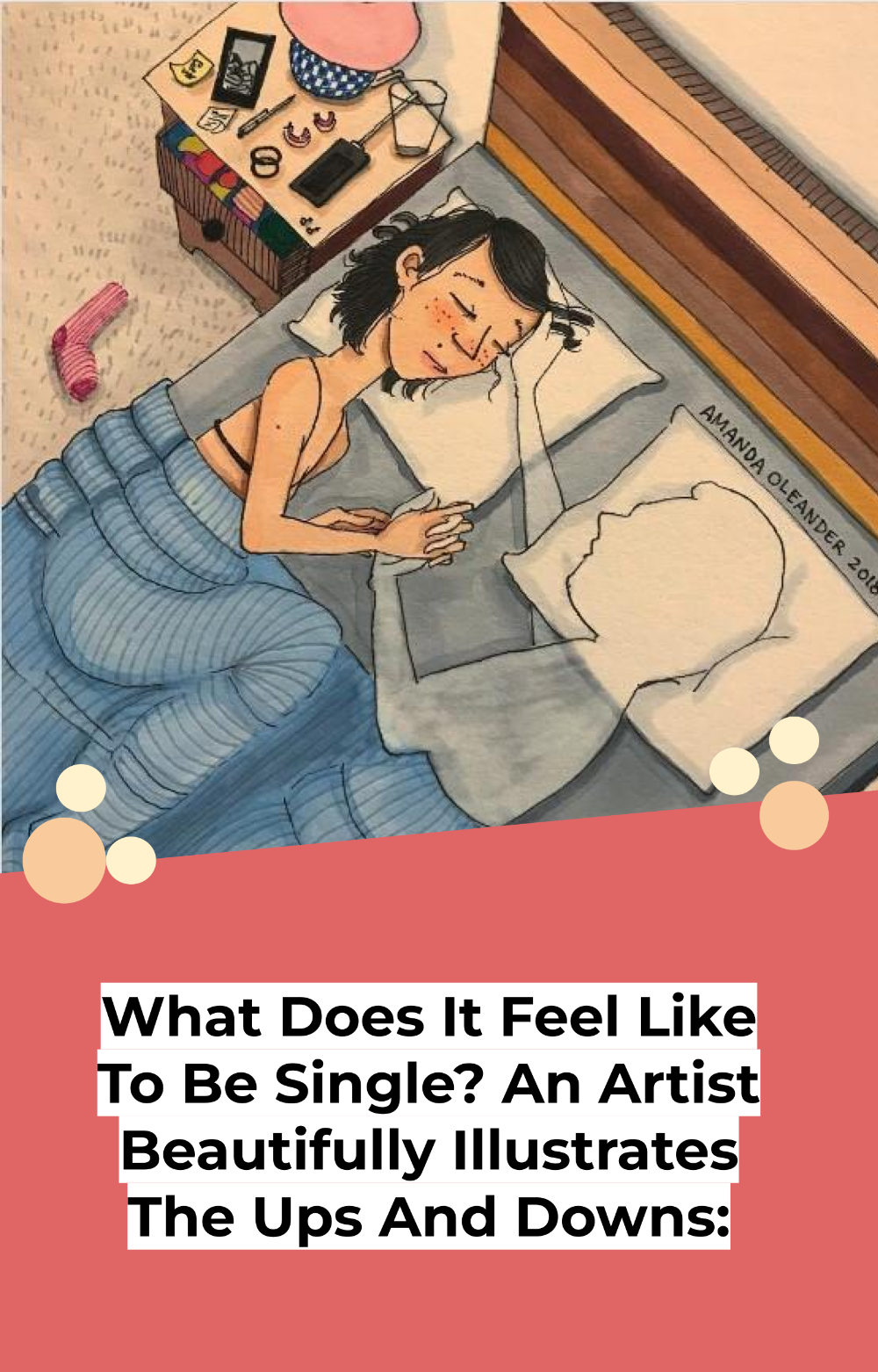 Honest Drawings That Show What It's Really Like To Be Single